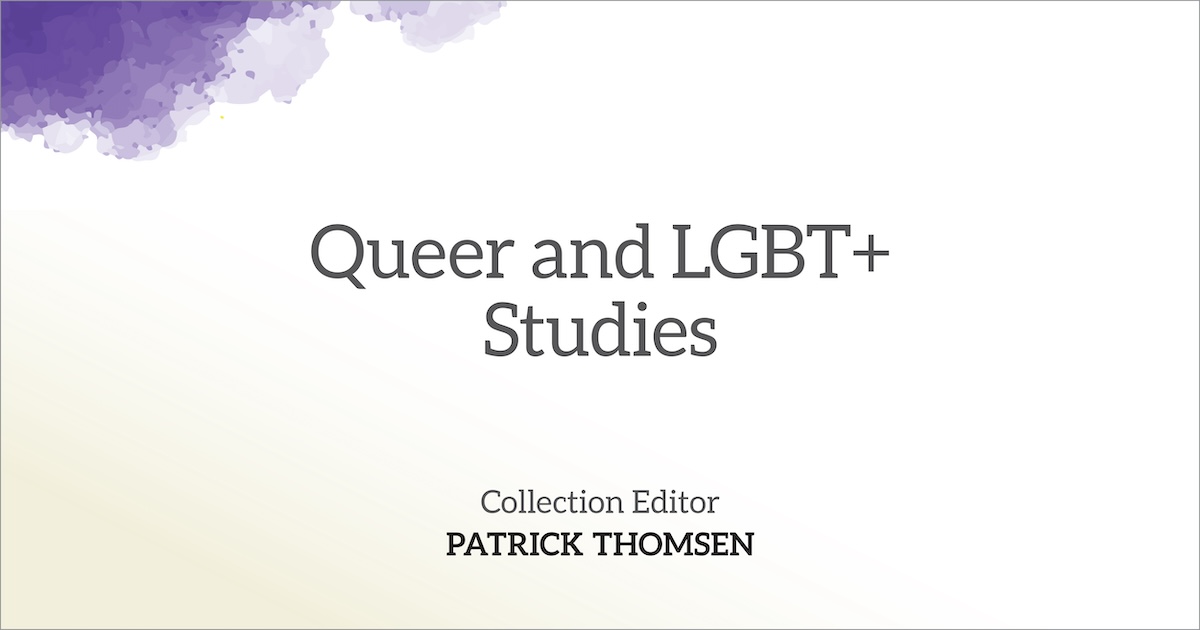 Queer and LGBT+ Studies - Lived Places Publishing
